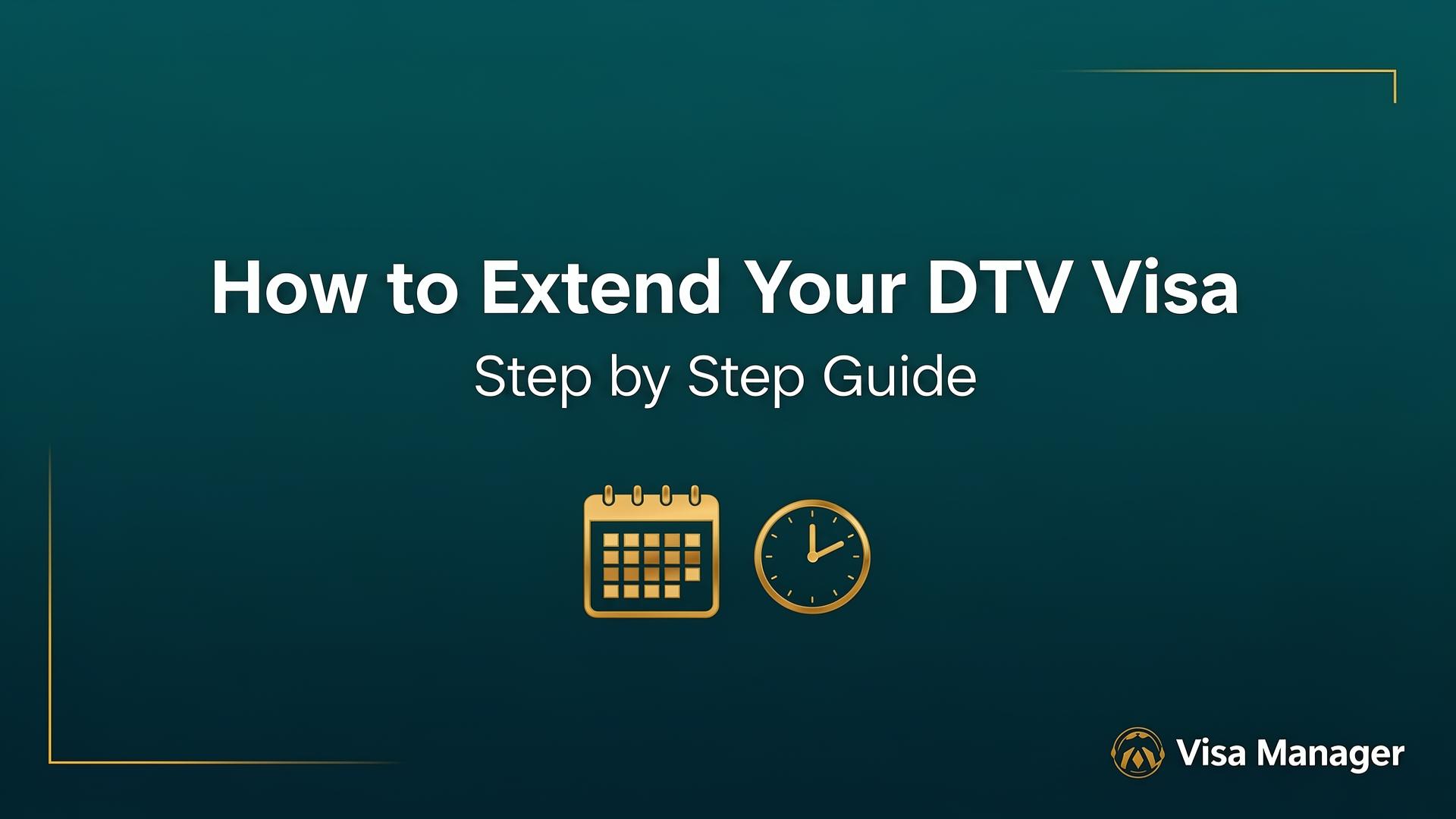 How to Extend Your DTV Visa in Thailand: Cost, Documents, and Timing ...